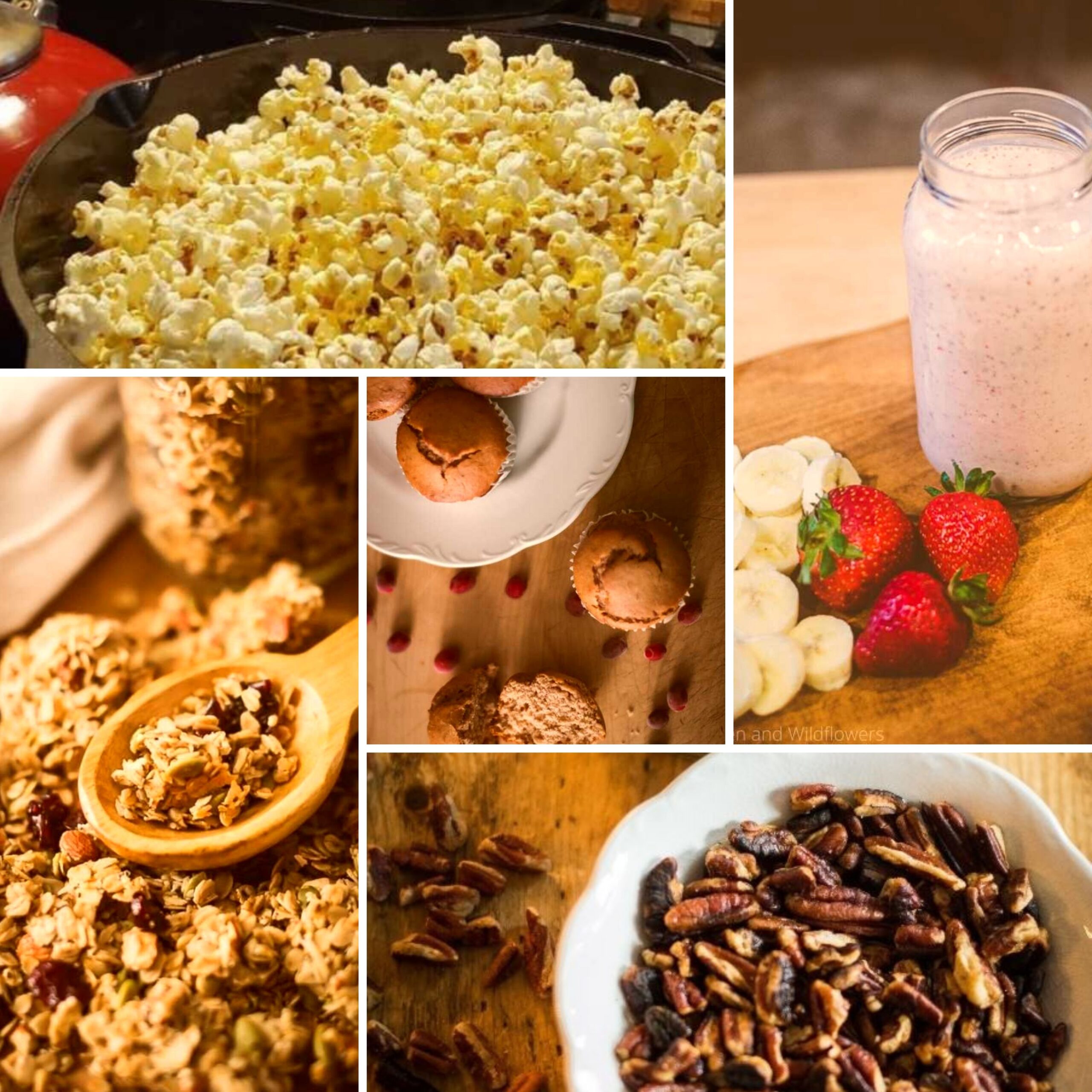 5 easy & quick snack recipes · Linen & Wildflowers