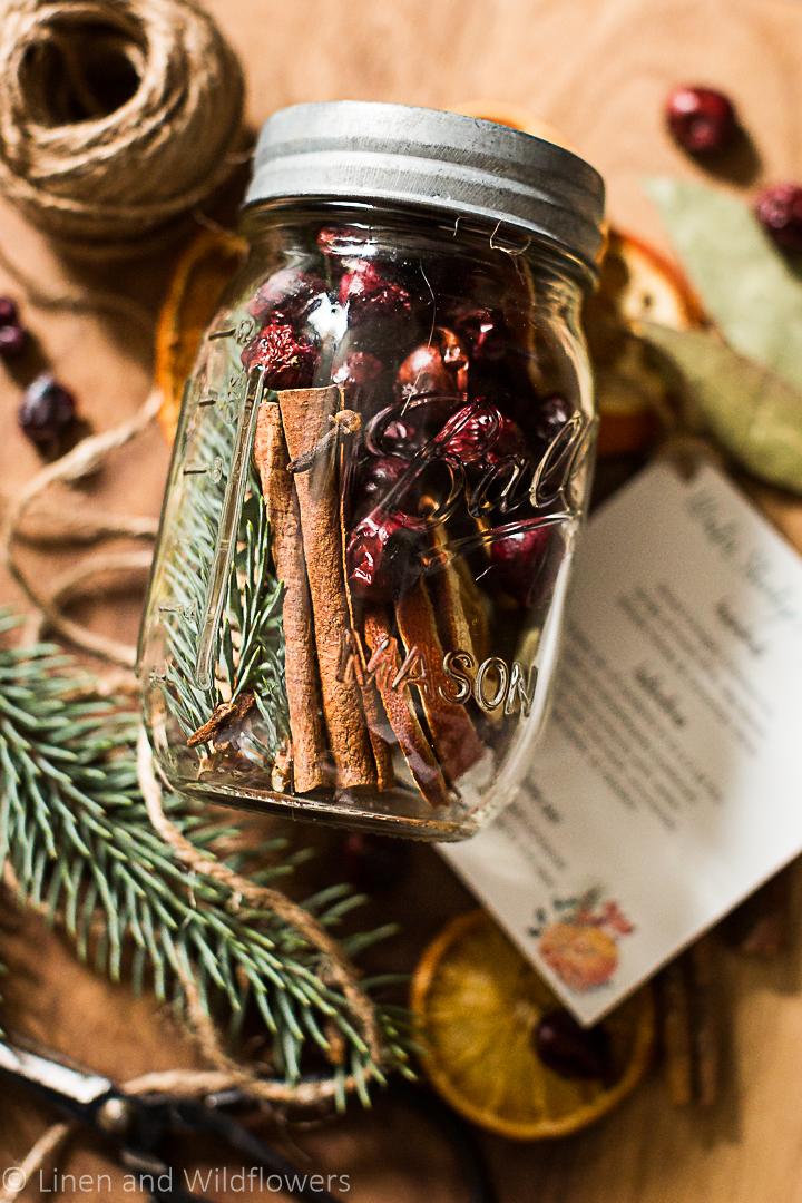 Winter Simmer Pot · Linen & Wildflowers
