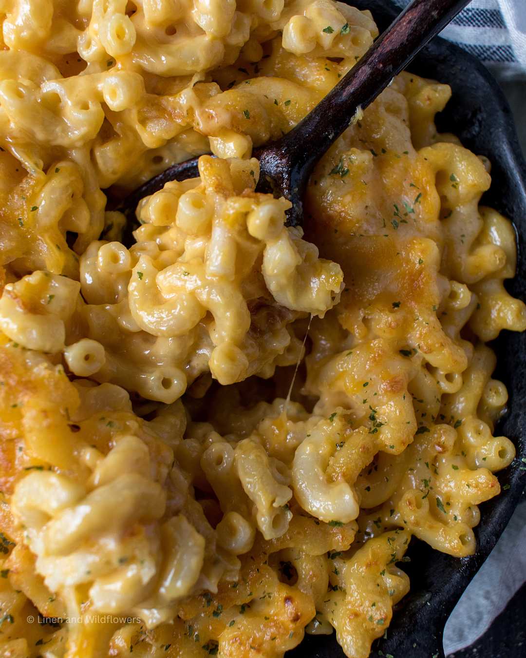 Easy Mac Cheese Recipe Linen Wildflowers
