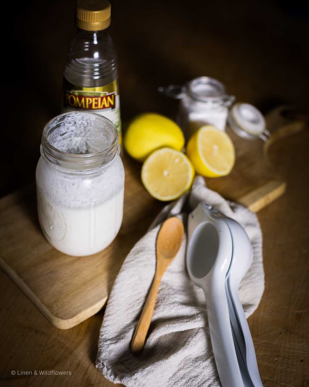 How to Make Homemade Buttermilk-Only 2 Ingredients · Linen & Wildflowers