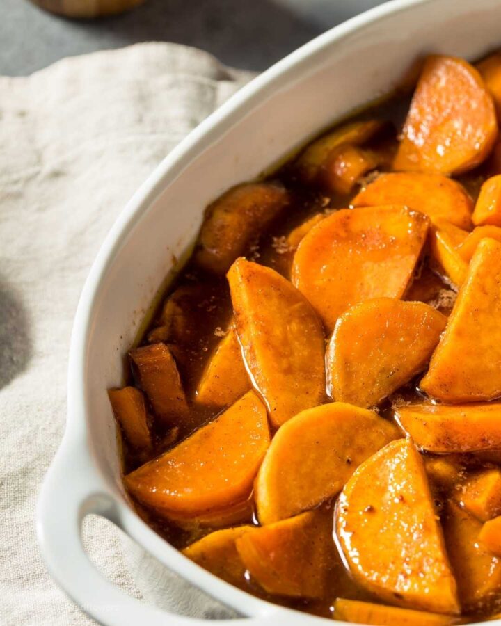 The Best Southern Style Candied Yams-Easy Recipe · Linen & Wildflowers
