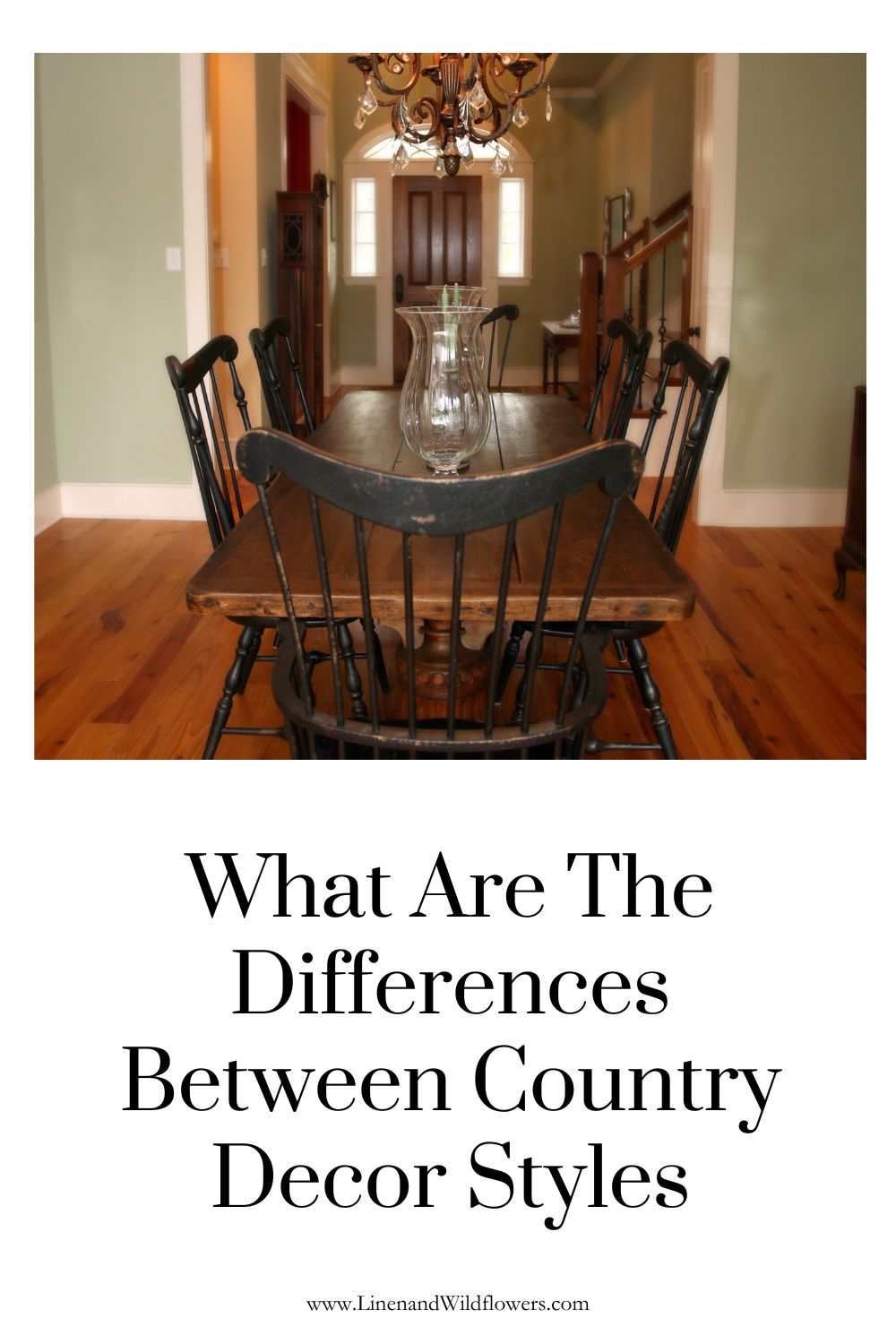 What Are The Differences Between Country Decor Styles | Linen and ...