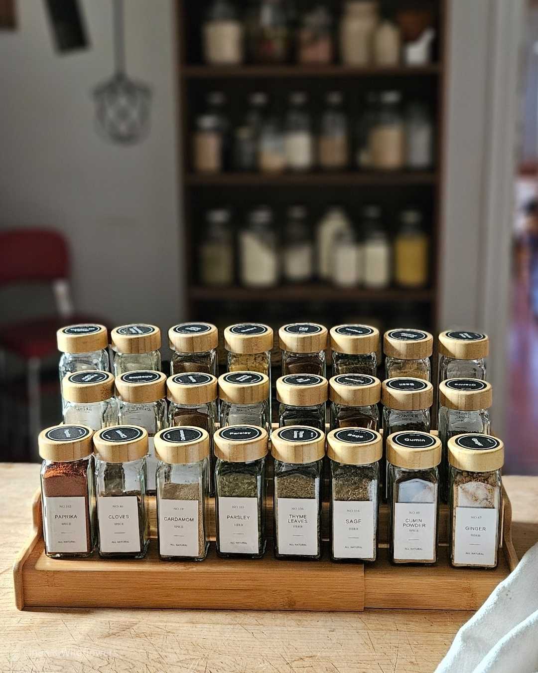 Spice Organization Made Simple · Linen & Wildflowers