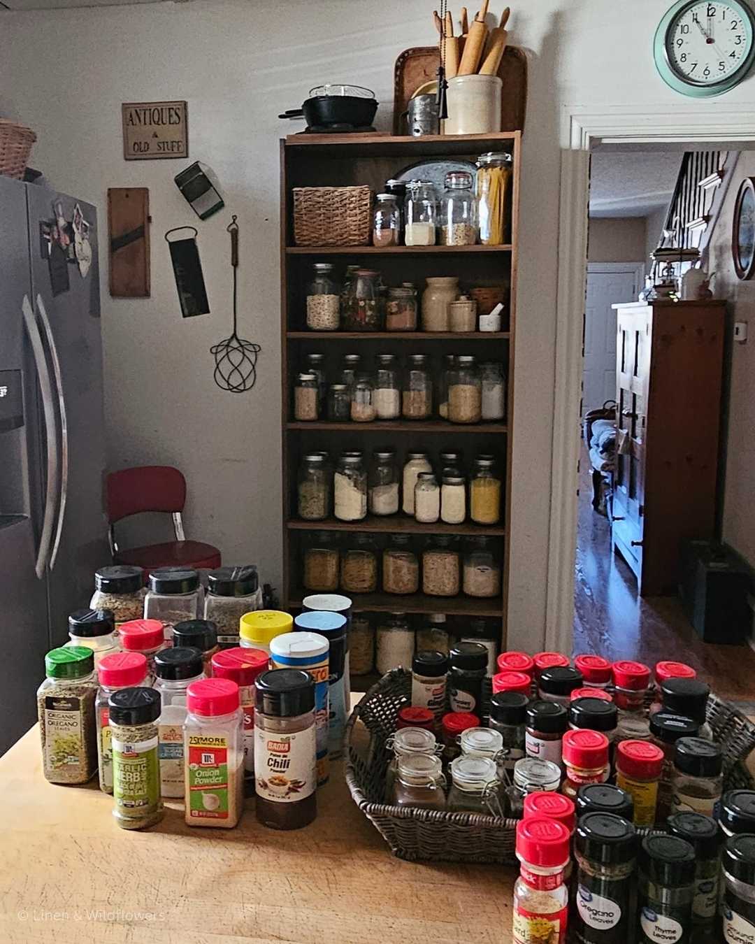 Spice Organization Made Simple · Linen & Wildflowers