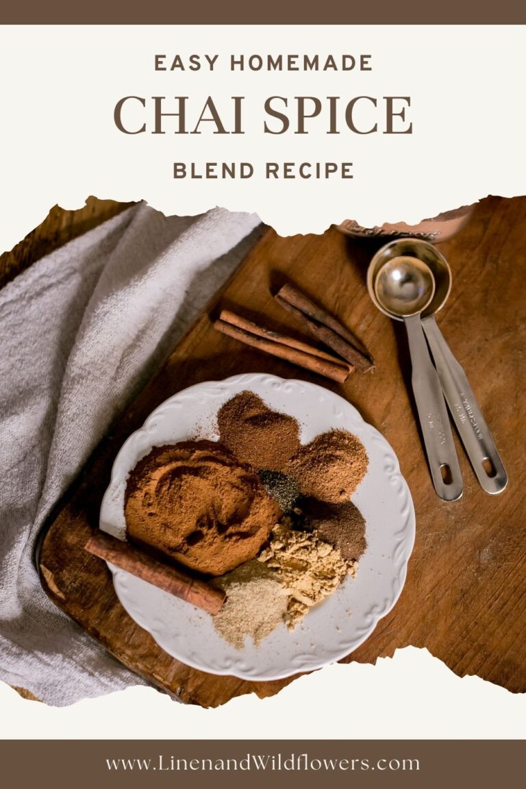 Easy Homemade Chai Spice Blend Recipe · Linen & Wildflowers