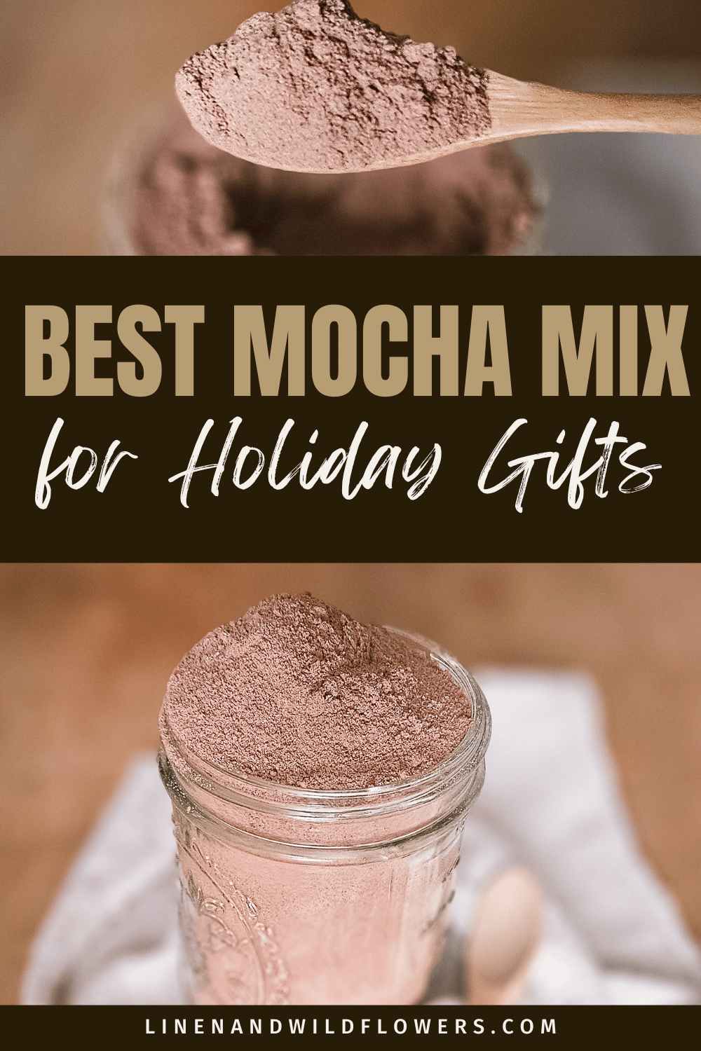 Easy Holiday Fireside Mocha Mix Recipe (Perfect for DIY Gifts) · Linen ...