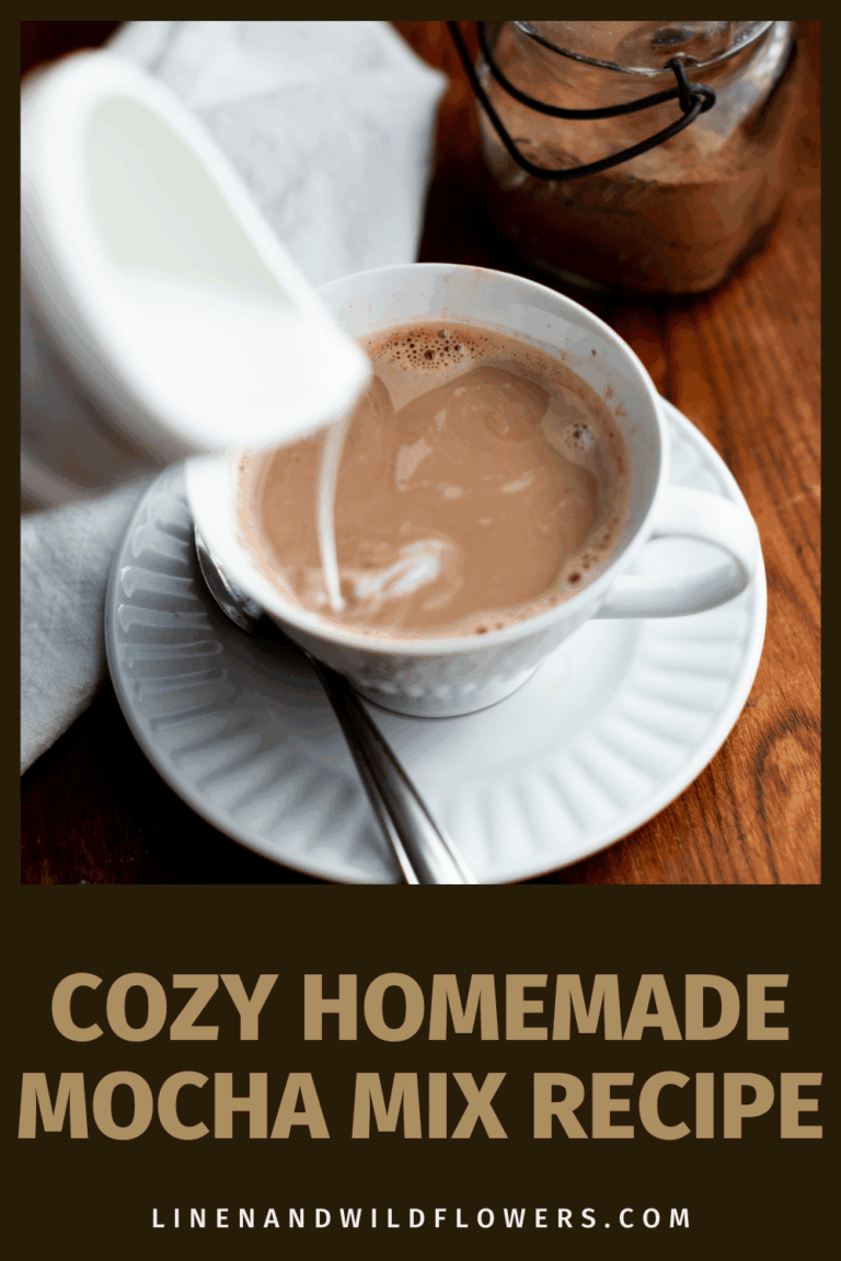 Cozy Homemade Mocha Mix (Great Gift Idea!) · Linen & Wildflowers